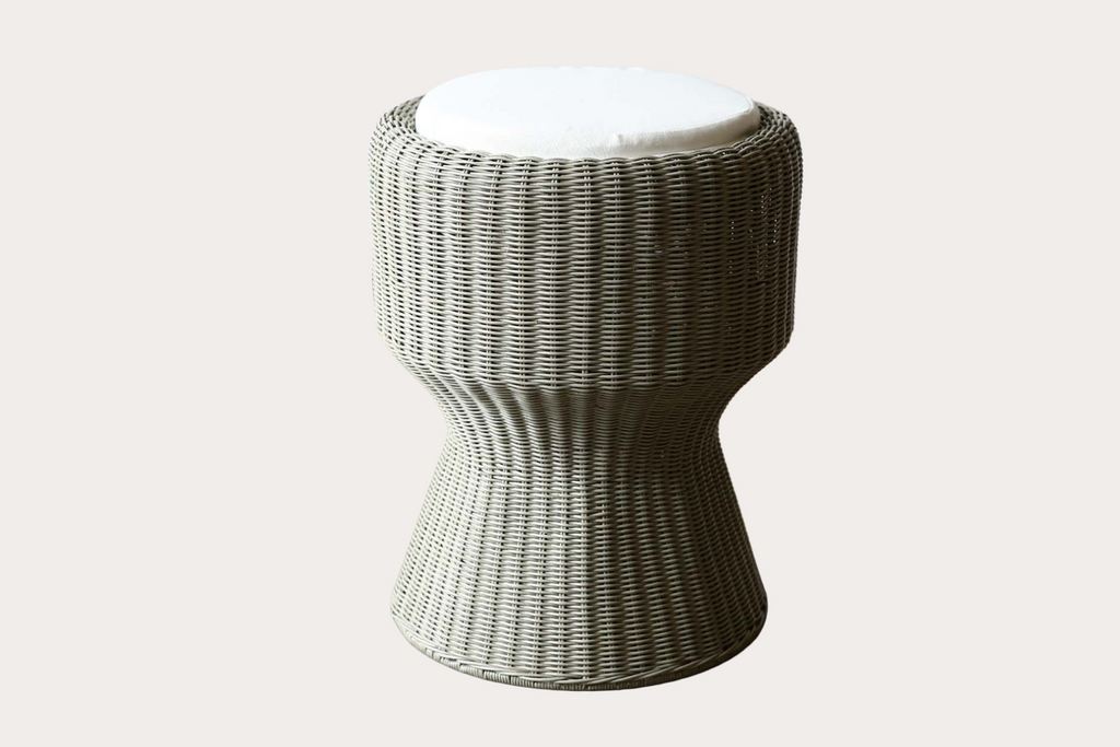 Paloma Stool 47cm Seat Height. Pebble